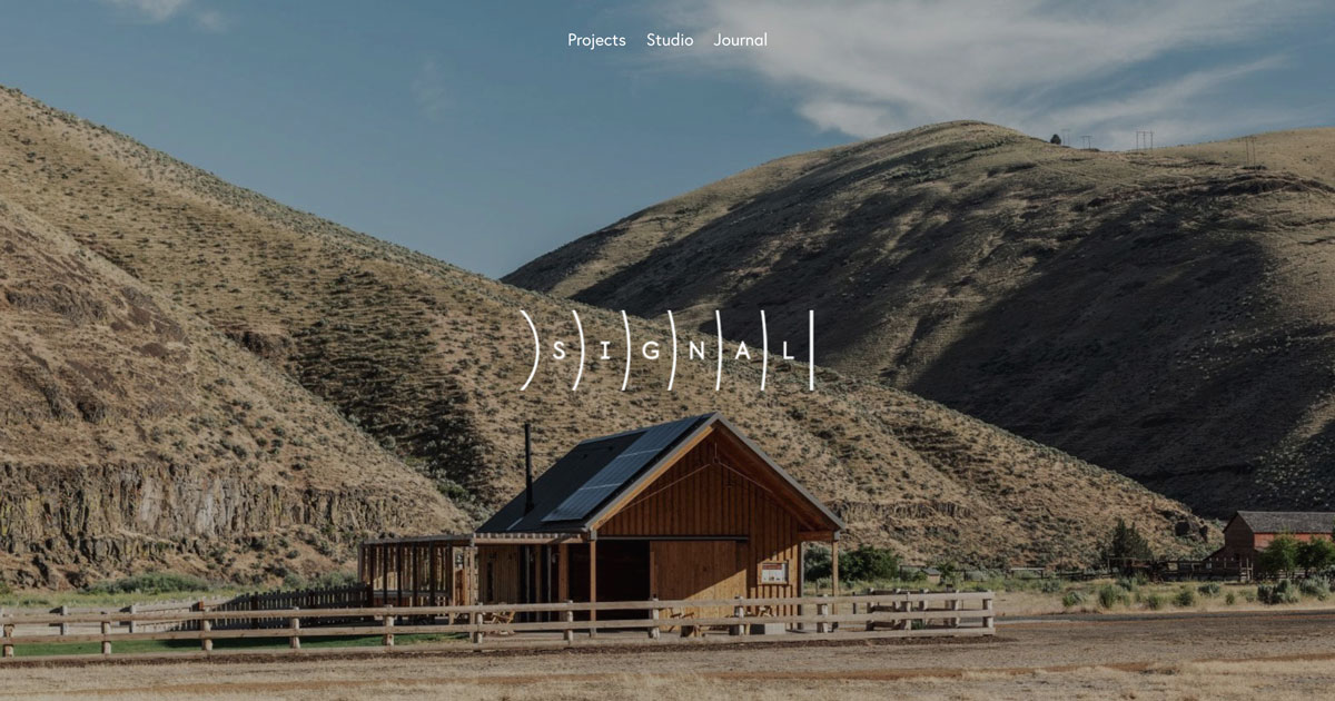 SIGNAL | Architecture + Research